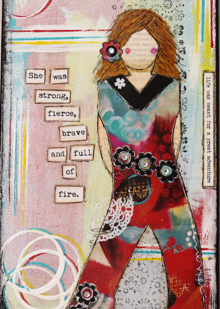 Fearless hART:Heart Based Art | Leather | Mixed Media | Greeting Cards