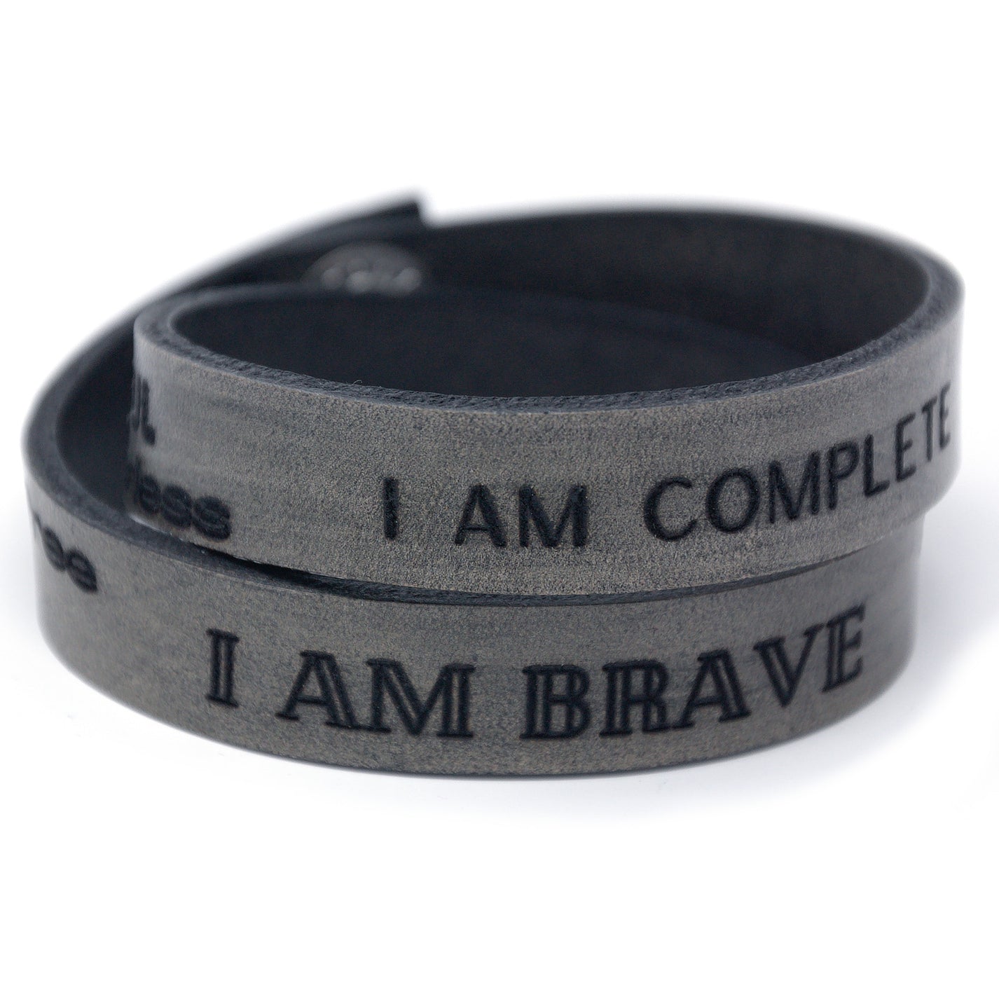 Last look - I am... Affirmation Bracelets - Leather – Fearless hART