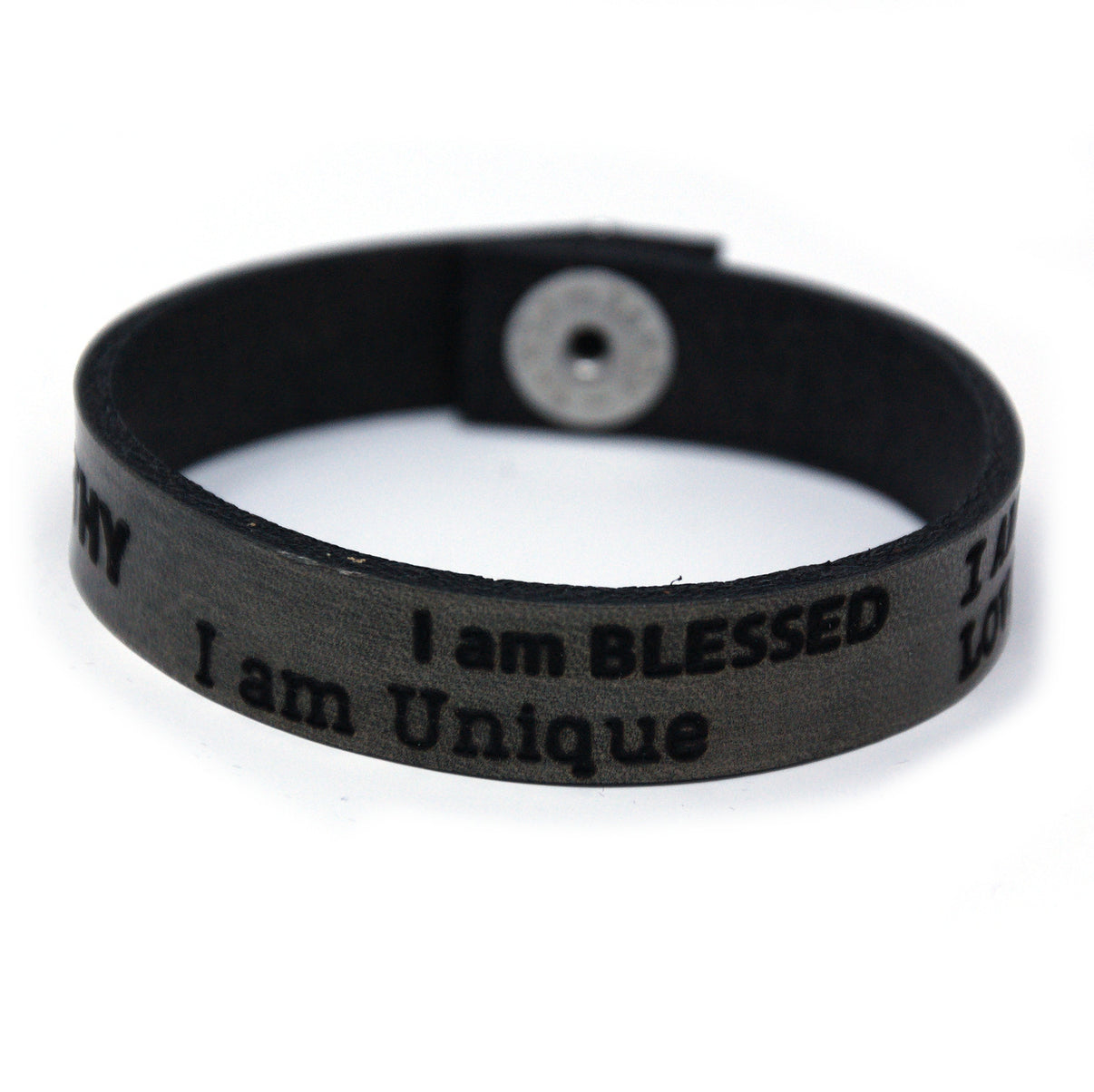 Last look - I am... Affirmation Bracelets - Leather – Fearless hART
